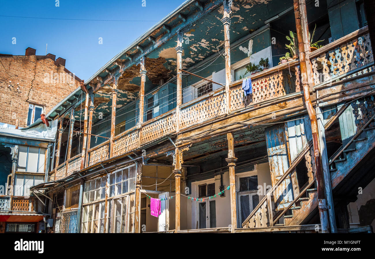 Old Rustic Apartment Building Stock Photos & Old Rustic Apartment ...