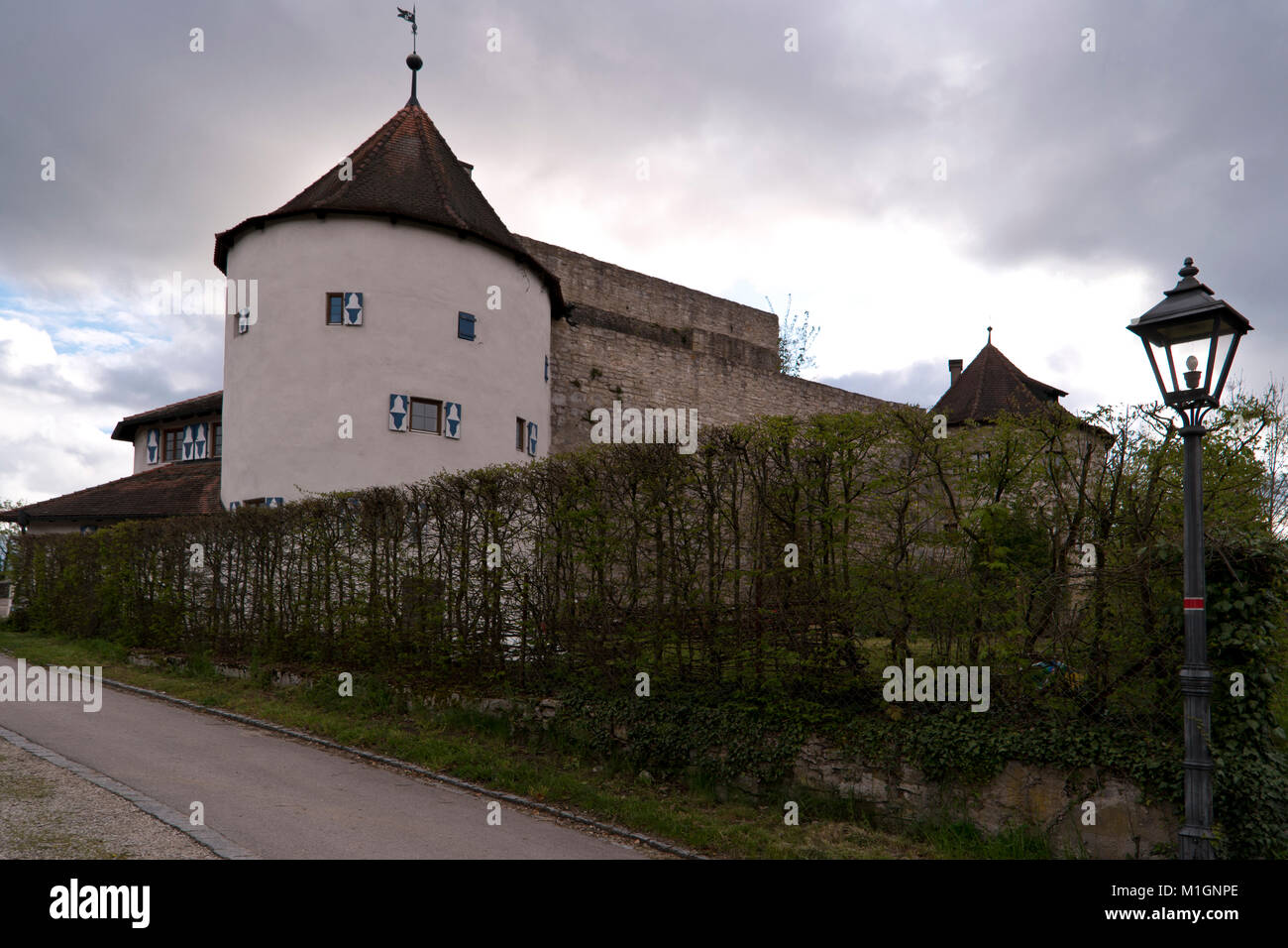 Pappenheim in the Altmuehltal in Germany Stock Photo - Alamy
