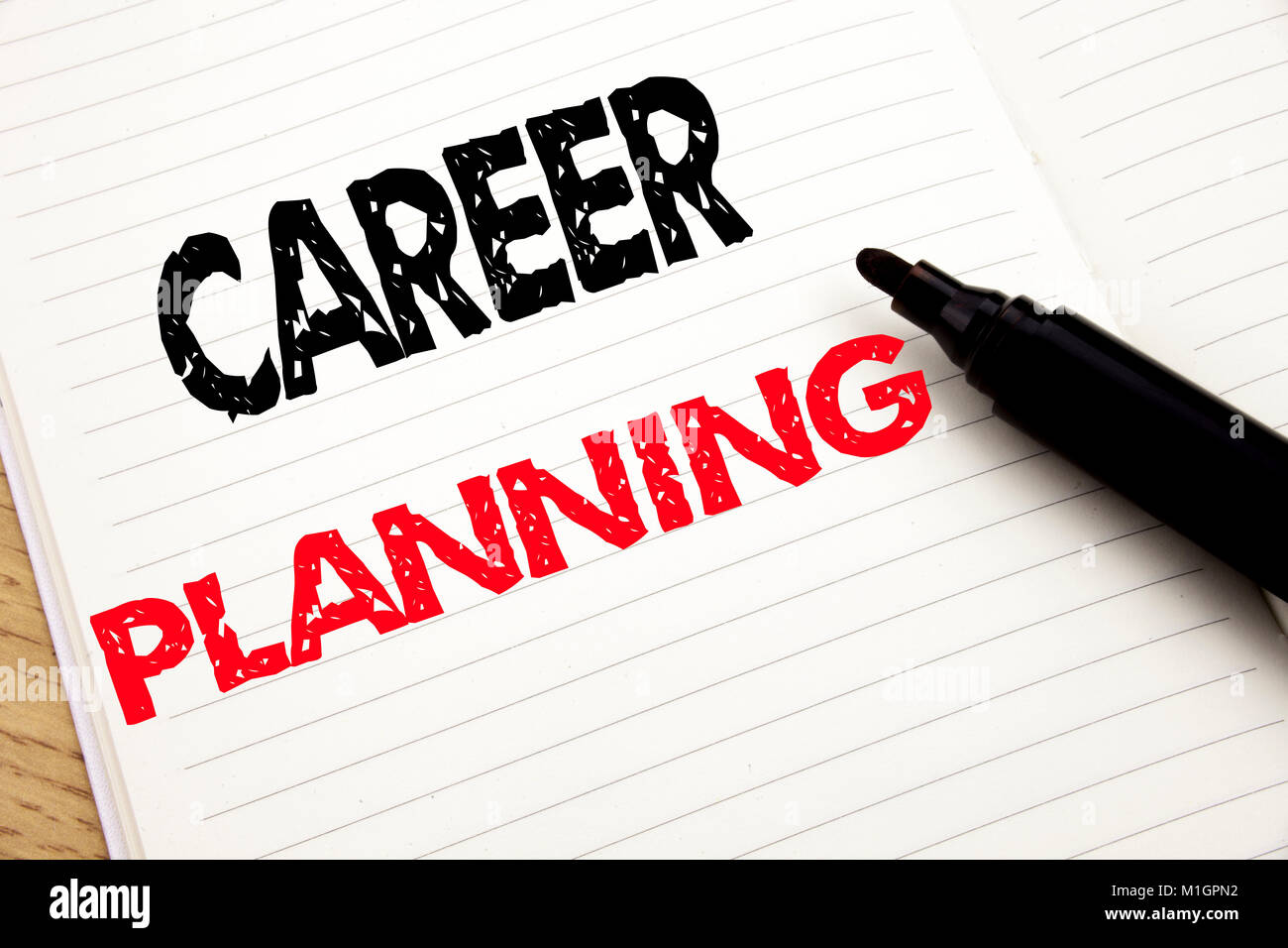 Career Planning. Business concept for Business Growth Goal Setting ...