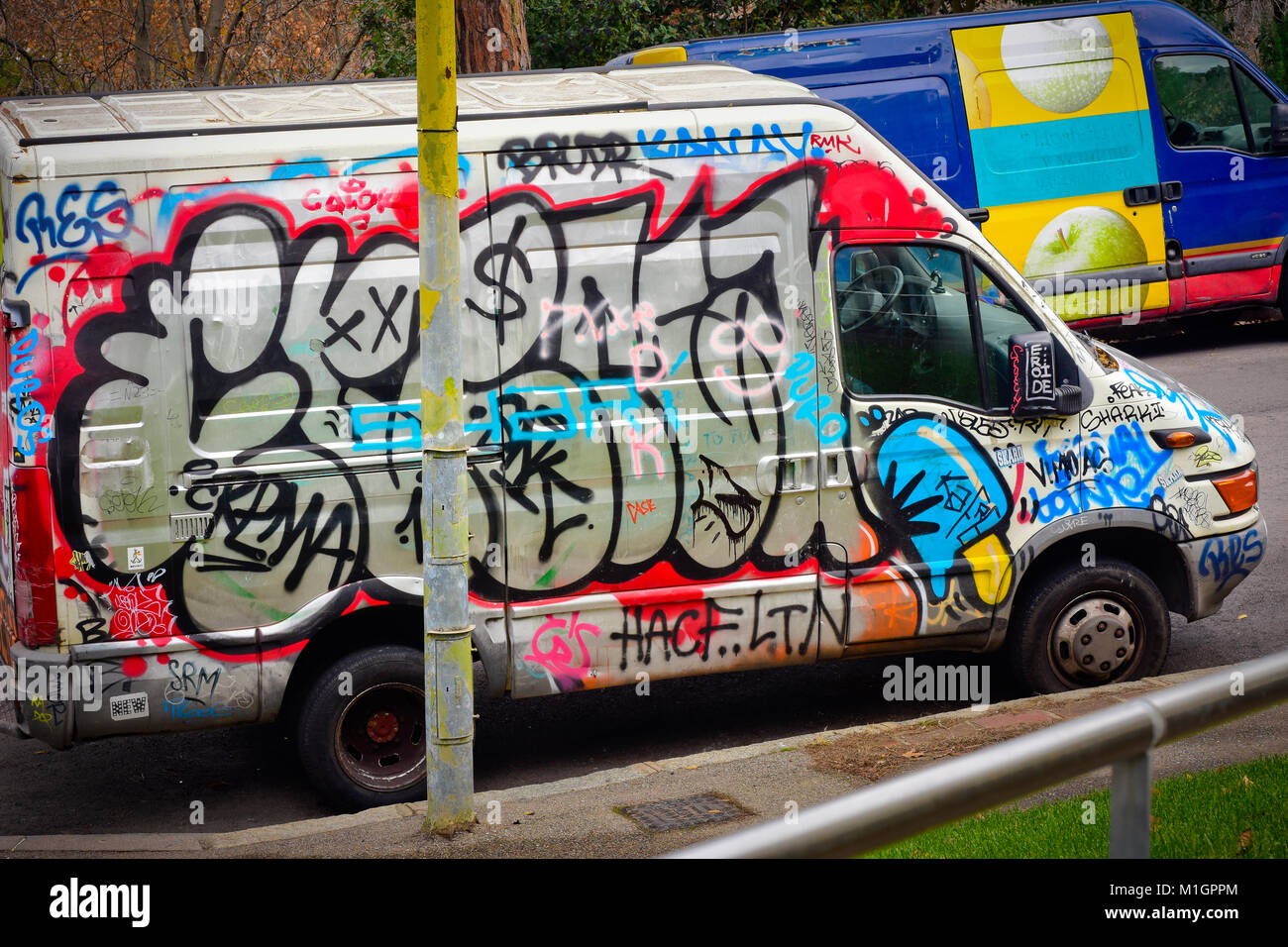 Graffiti Van High Resolution Stock Photography and Images - Alamy