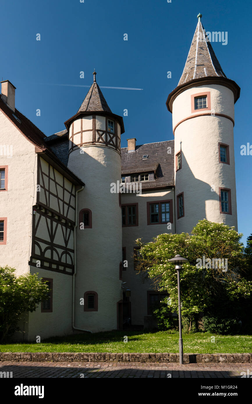 LOHR AM MAIN, GERMANY - MAY 27, 2017: Lohr am Main (officially: Lohr a ...