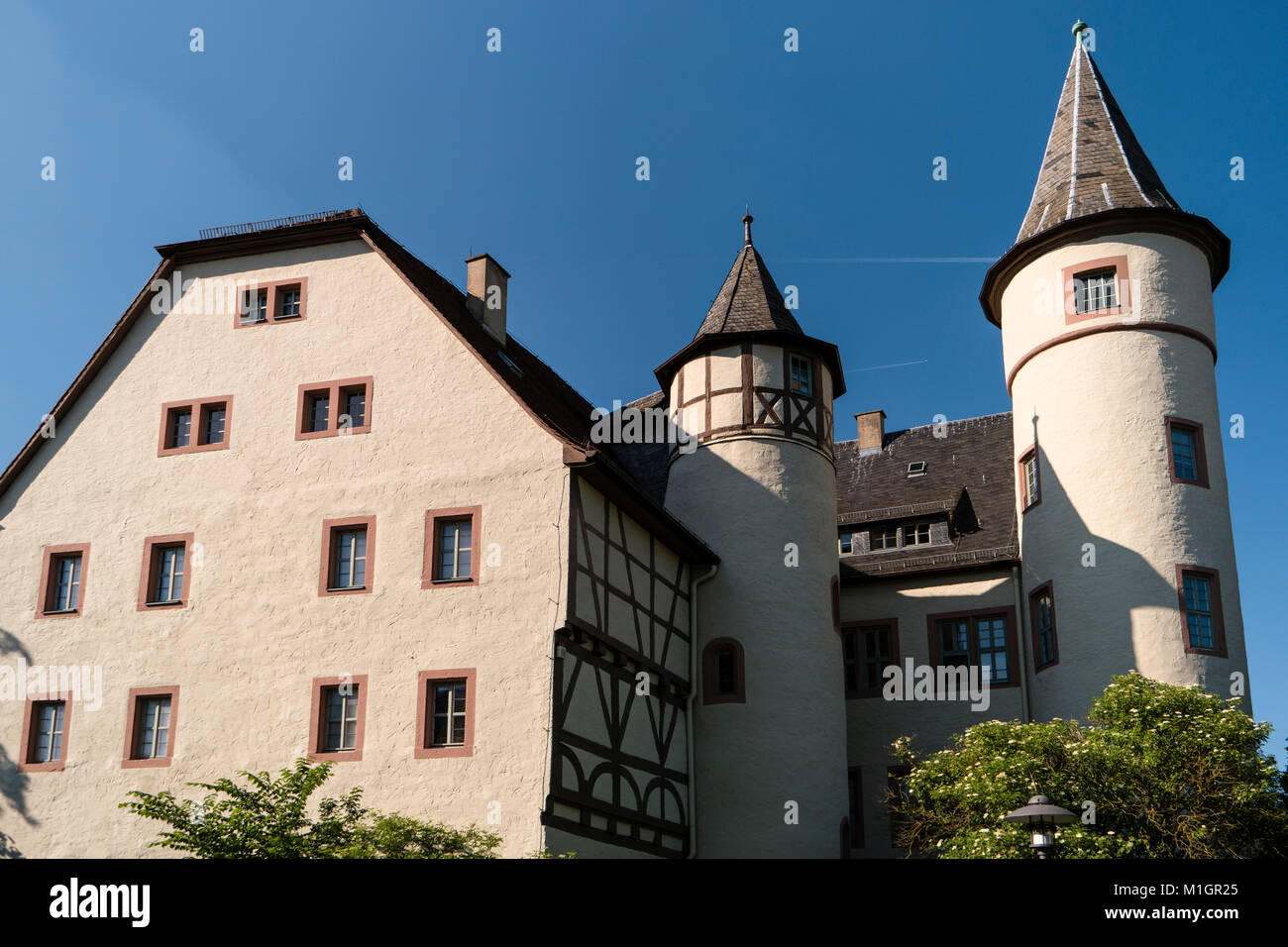 LOHR AM MAIN, GERMANY - MAY 27, 2017: Lohr am Main (officially: Lohr a ...