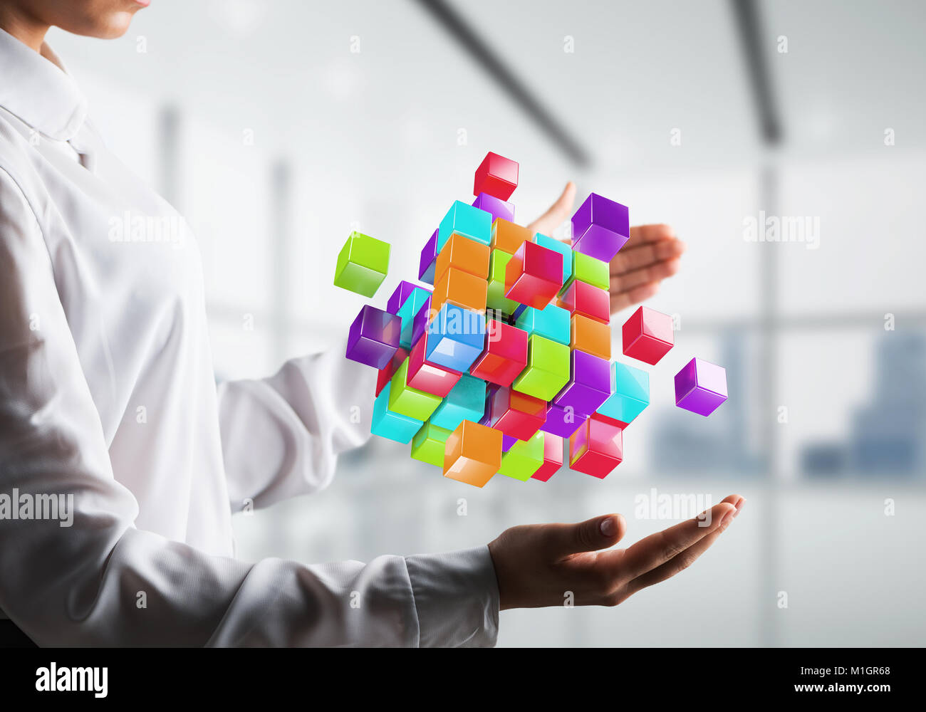 Deep analyzing and problem solving concepts Stock Photo - Alamy