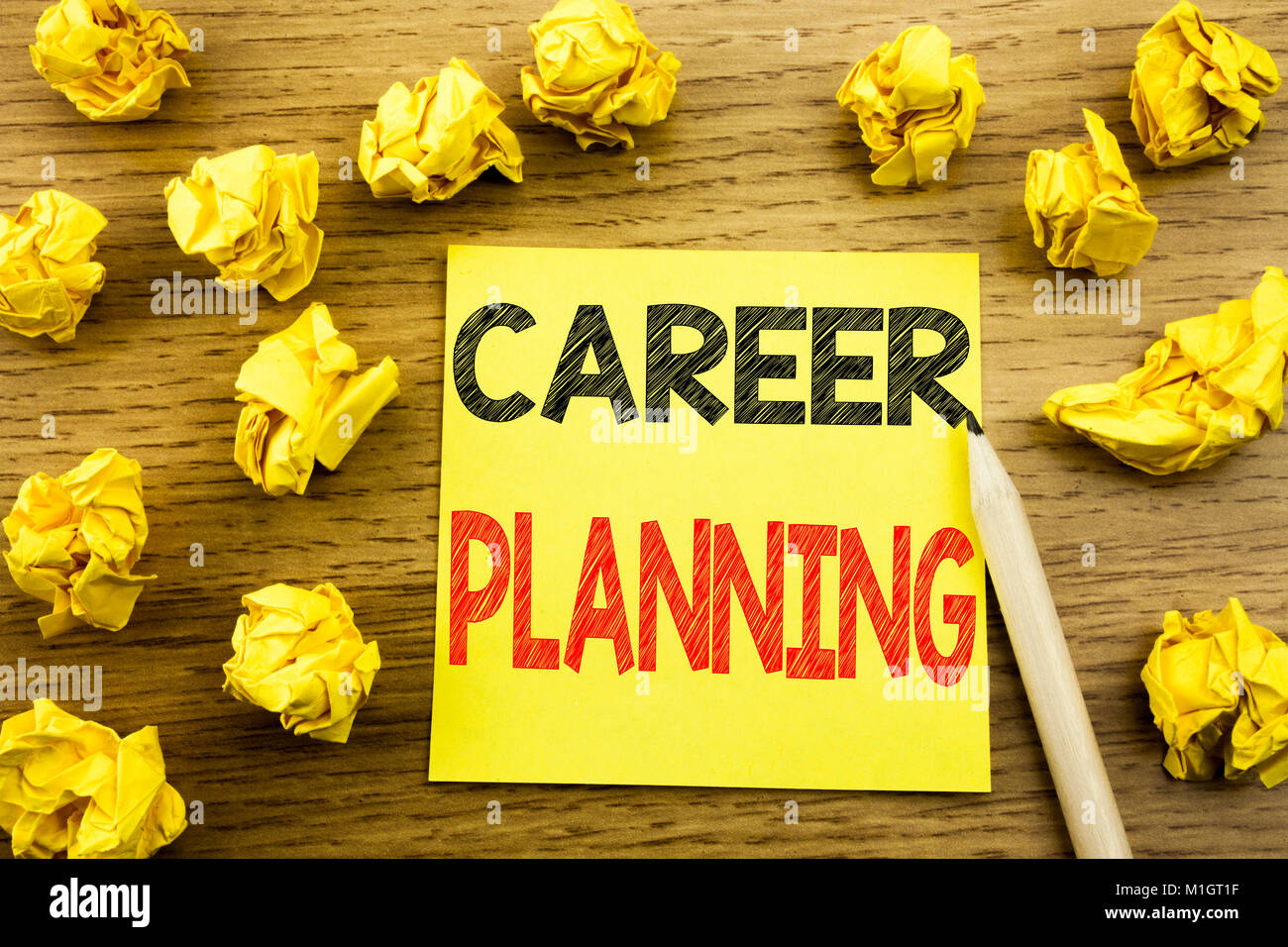 Word, writing Career Planning. Business concept for Business Growth ...