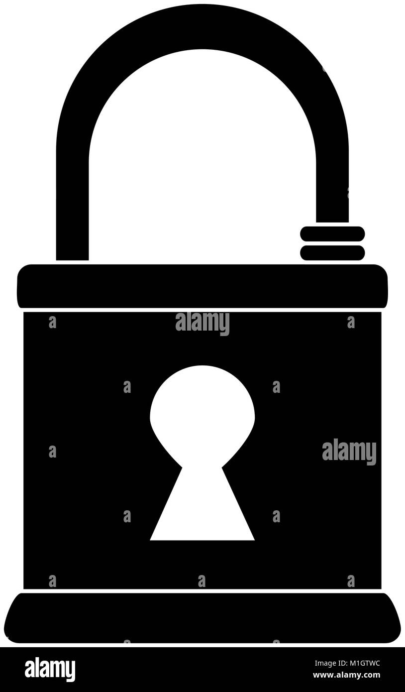 Padlock locked symbol Stock Vector Image & Art - Alamy