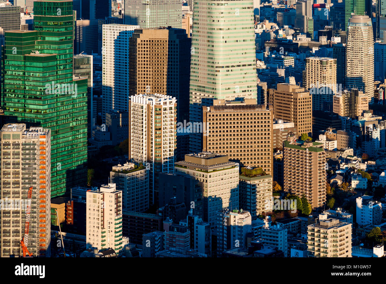 Aerial view commercial buildings hi-res stock photography and images ...