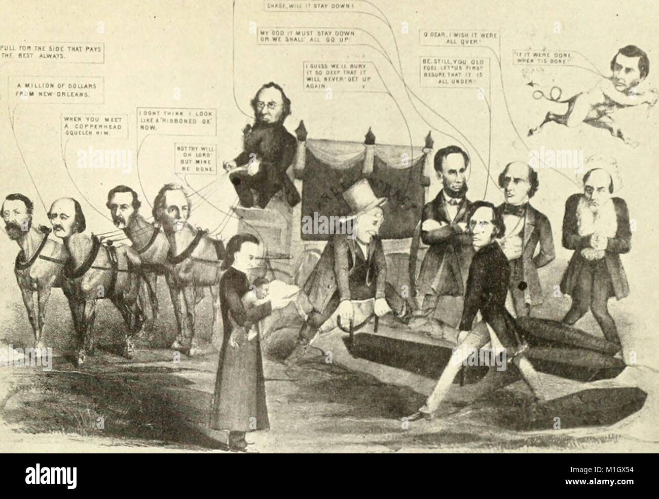 This 1908 book discusses Abraham Lincoln's leadership during the ...