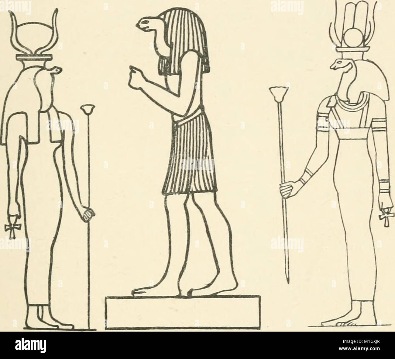Egyptian jewellery illustration hi-res stock photography and images - Alamy