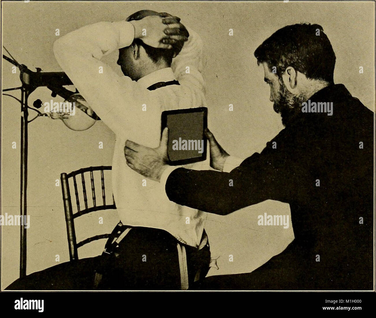 This instructional system provides a visual guide to X-ray techniques ...