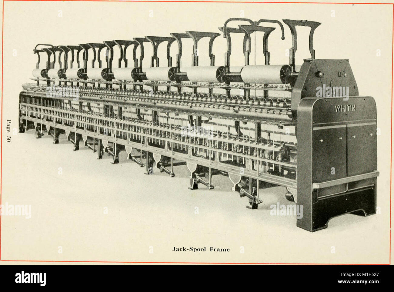 The 1919 Illustrated and Descriptive Catalog of Whitin Cotton Waste ...
