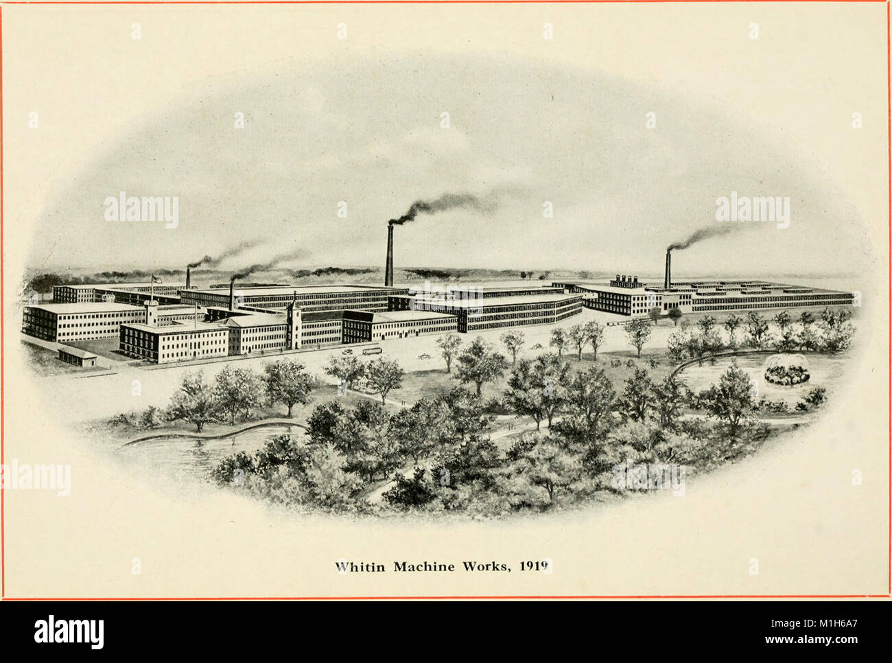 The 1919 illustrated catalog presents detailed descriptions of Whitin ...