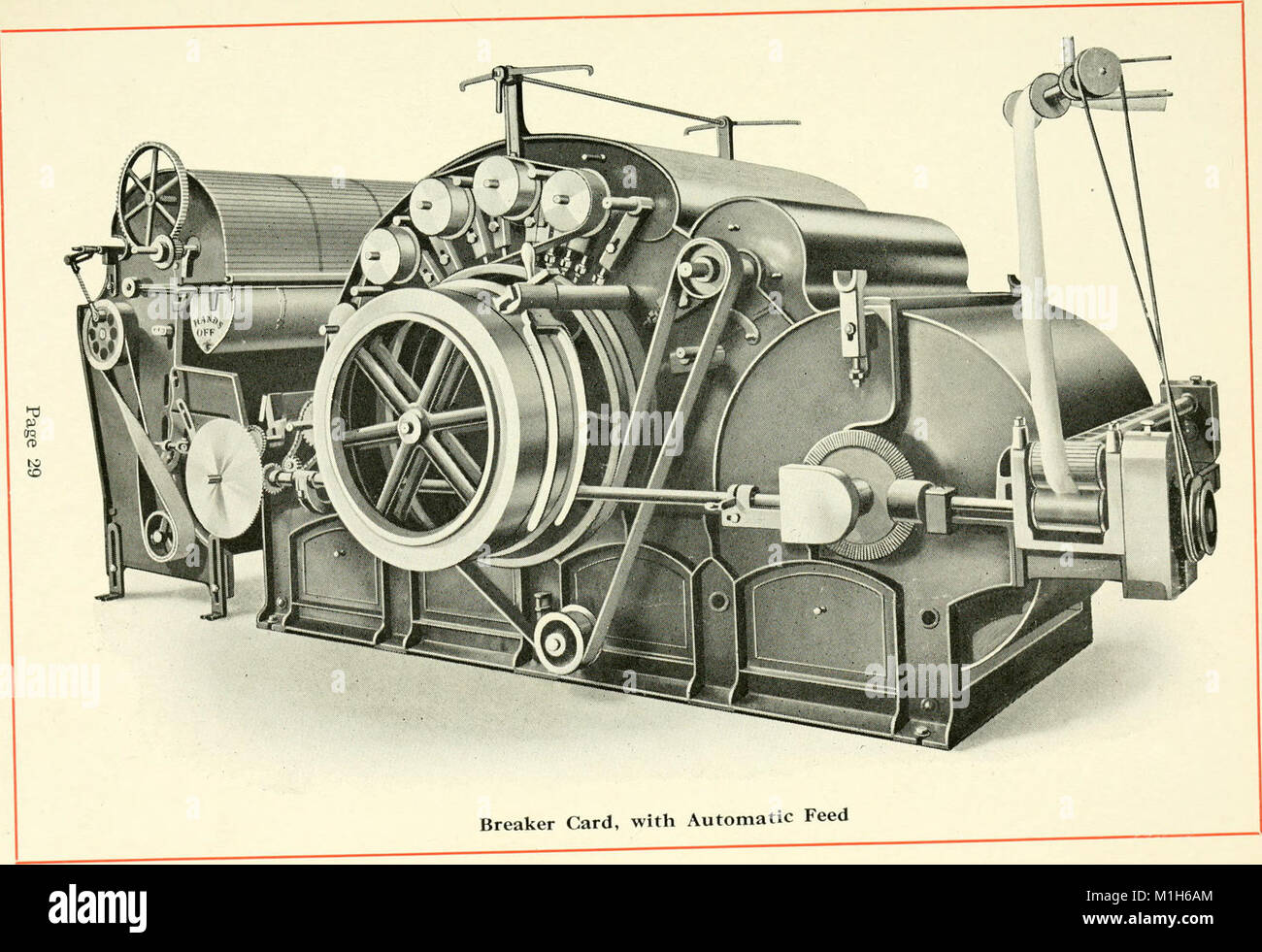 1919 illustrated and descriptive catalog of Whitin cotton waste ...