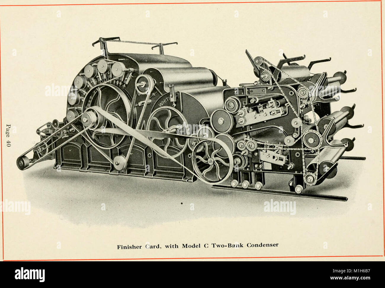 1919 illustrated and descriptive catalog of Whitin cotton waste ...