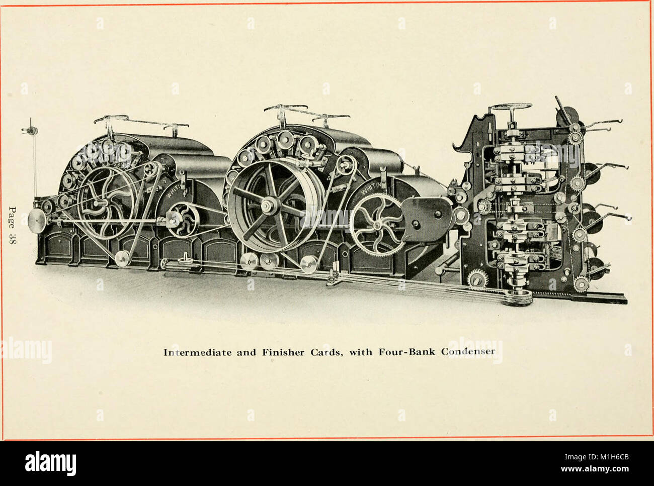 1919 illustrated and descriptive catalog of Whitin cotton waste ...