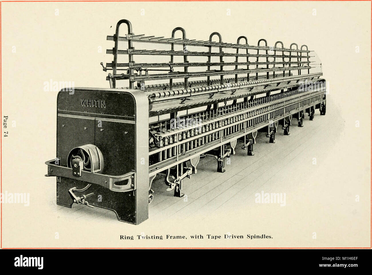 This 1919 catalog showcases Whitin cotton waste machinery, offering ...