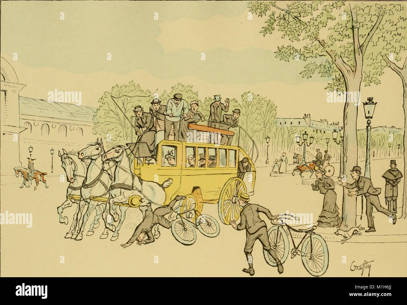 *A travers Paris* (1894) offers a visual and written exploration of ...