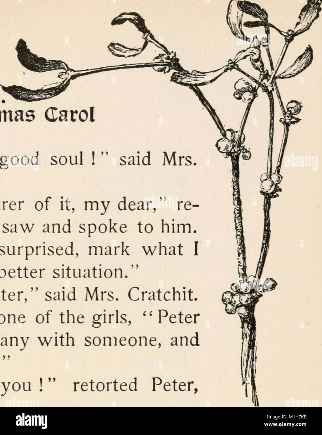 This 1900 edition of 'A Christmas Carol' by Charles Dickens recounts ...