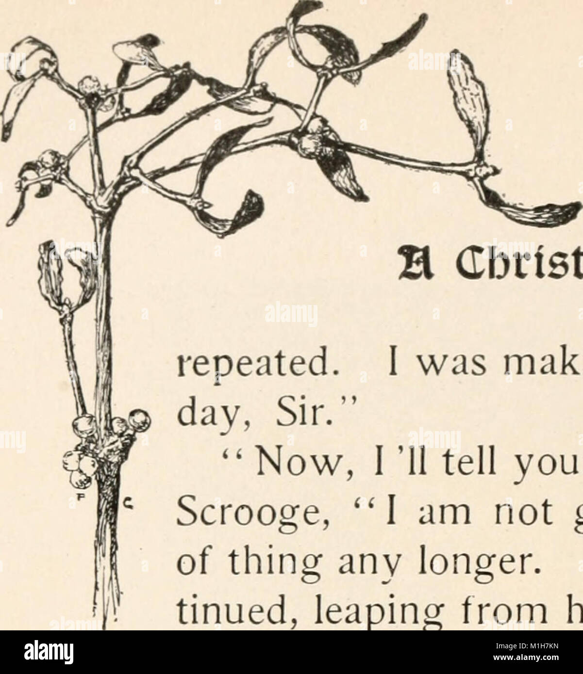 This 1900 edition of *A Christmas Carol* by Charles Dickens offers a ...