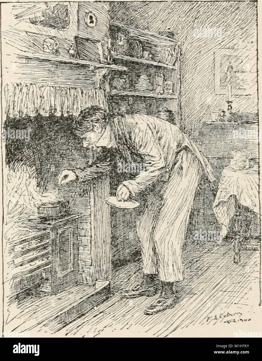 This 1900 edition of *A Christmas Carol* by Charles Dickens features ...