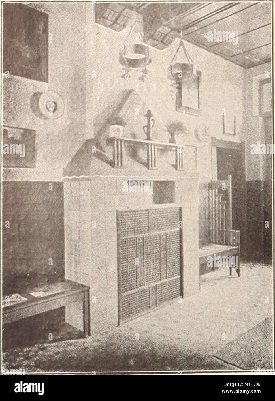 A 1905 publication highlighting American home and garden design ...