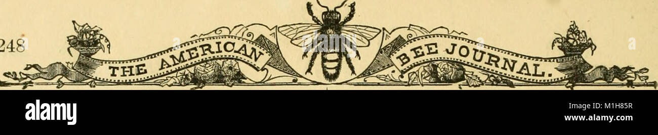 The 'American Bee Journal' (1877) is a publication dedicated to ...