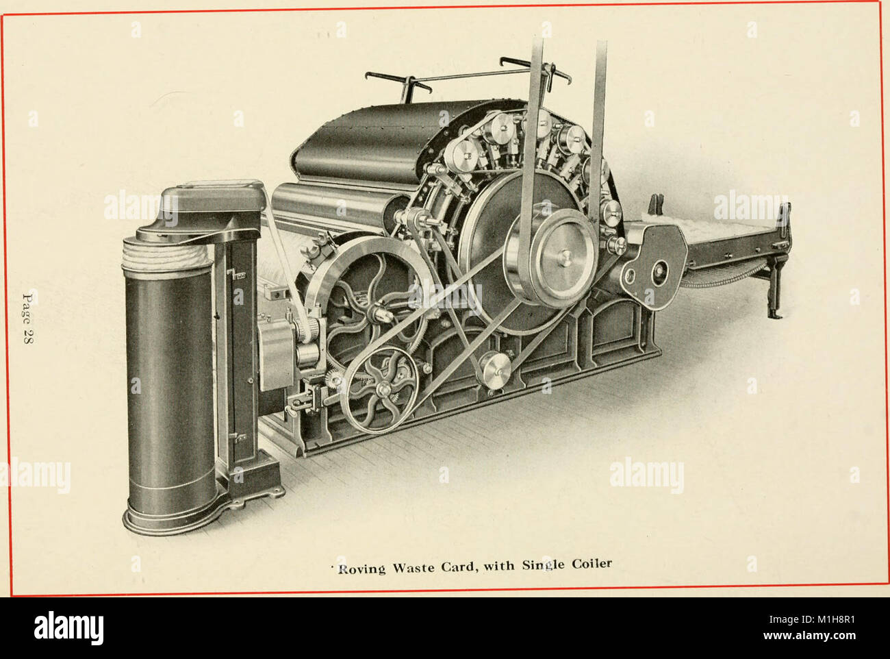 1914 illustrated and descriptive catalog of Whitin cotton waste ...