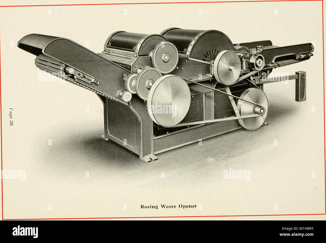 1914 illustrated and descriptive catalog of Whitin cotton waste ...