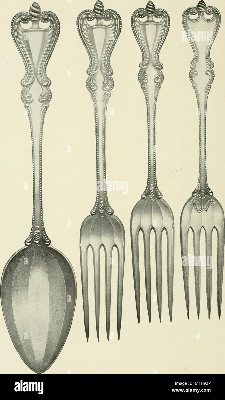 American silverware historical hi-res stock photography and images - Alamy