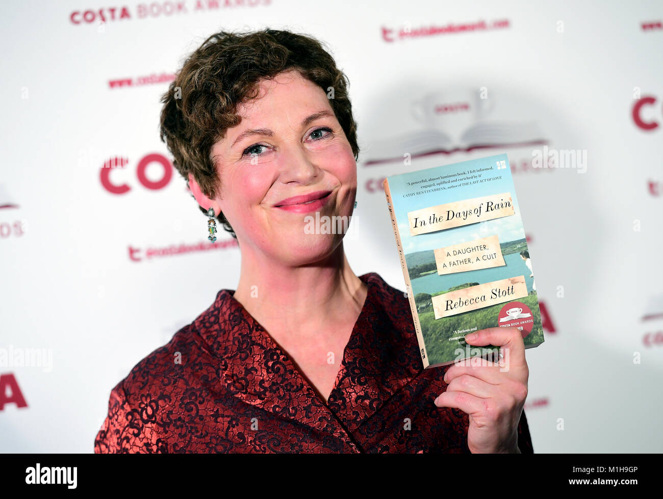 Arrive at the 2017 costa book at quaglinos in london hi-res stock ...