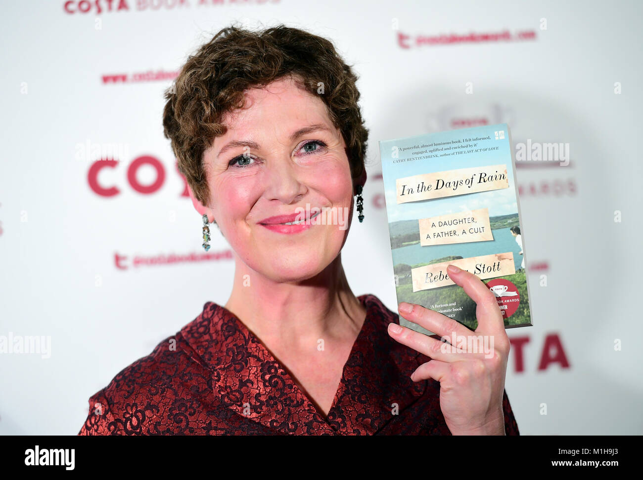 Rebecca Stott attending the Costa Book of The Year Awards 2017 ...