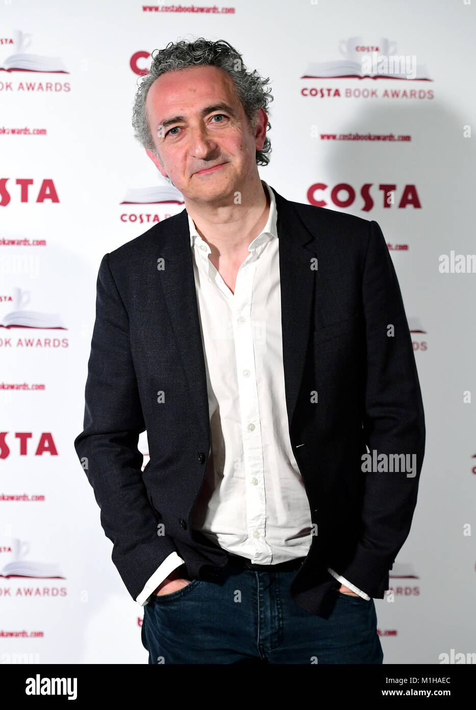 Simon Garfield attending the Costa Book of The Year Awards 2017 ...