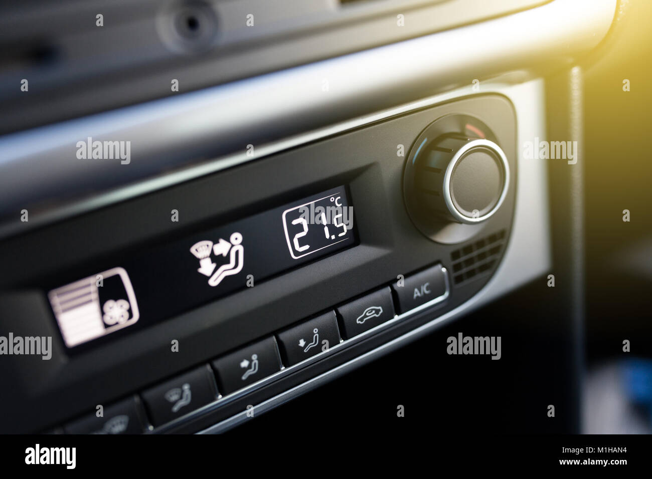 Air conditioning, climate control system in a car Stock Photo - Alamy