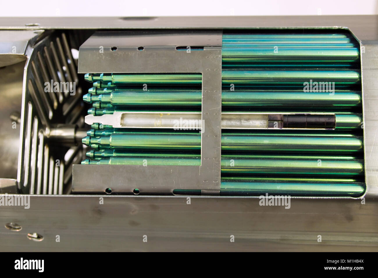 Fragment of a fuel rod of a nuclear reactor Stock Photo - Alamy