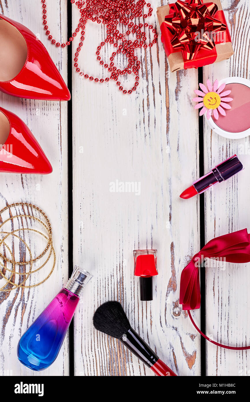 Beauty items hi-res stock photography and images - Alamy