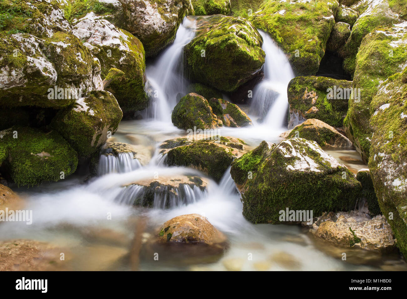 Waterfalls in the sunik water grove hi-res stock photography and images ...
