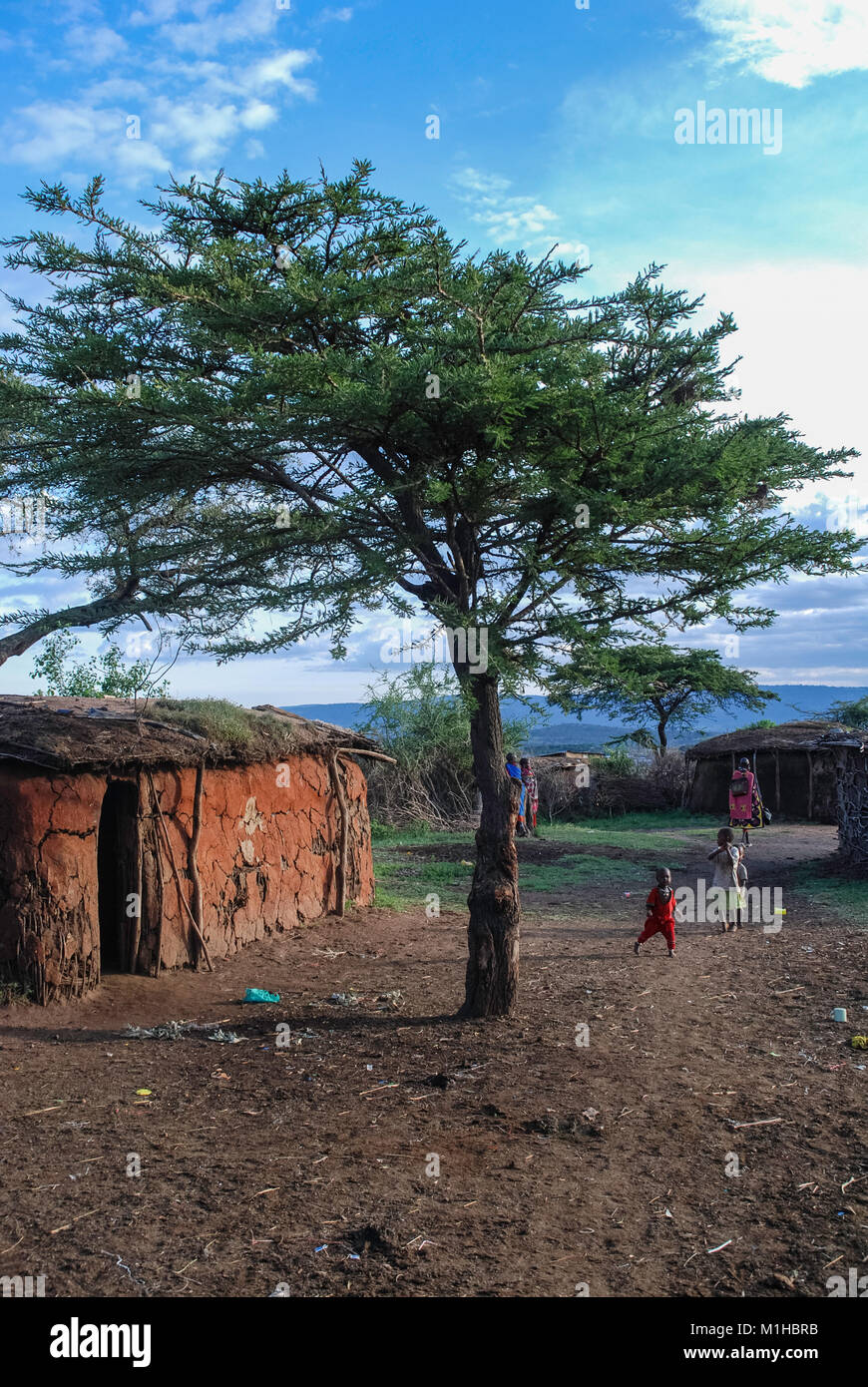 Masai tribal land hi-res stock photography and images - Alamy