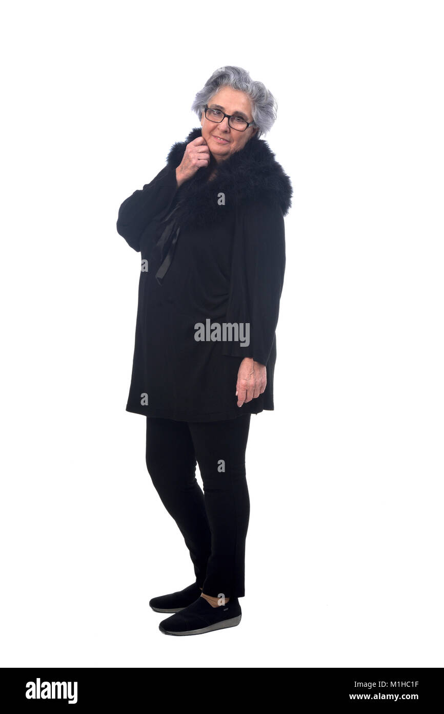 Fashion model senior Cut Out Stock Images & Pictures - Alamy