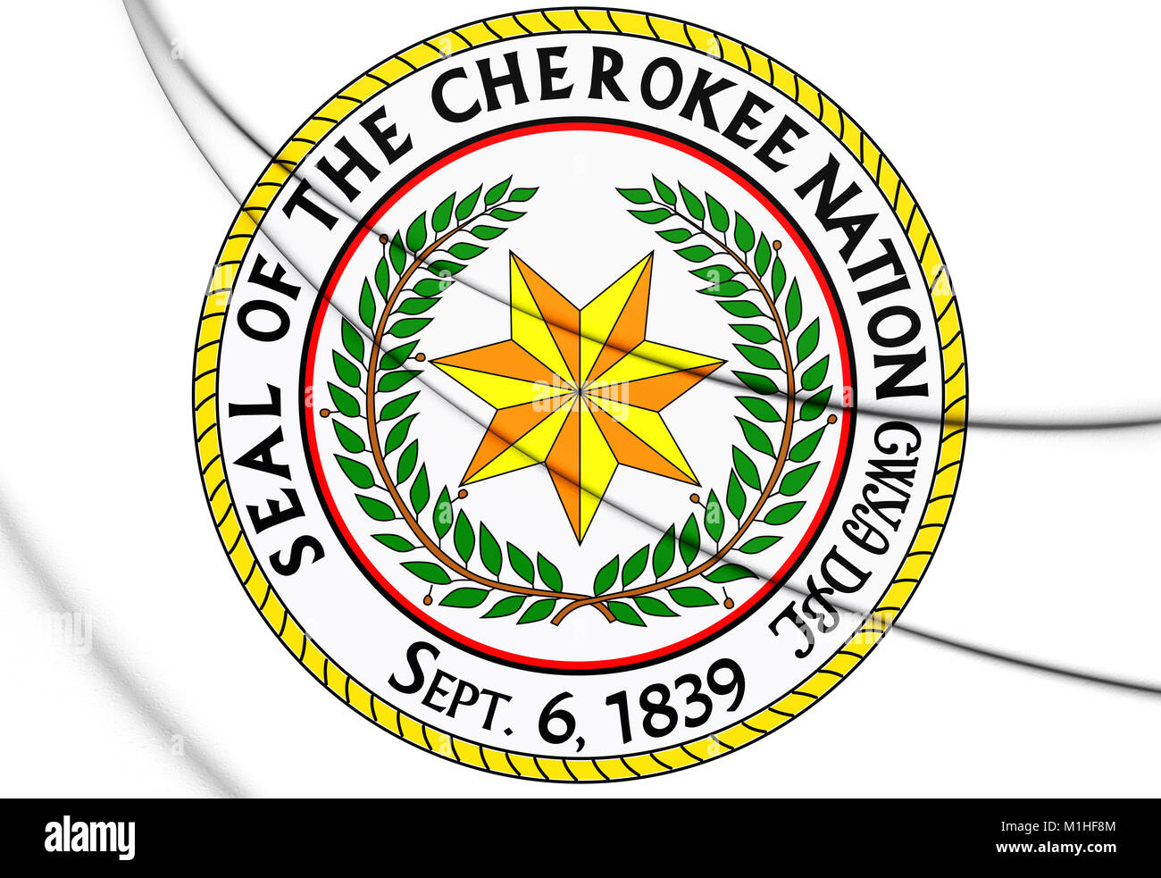 Cherokee nation sign hi-res stock photography and images - Alamy