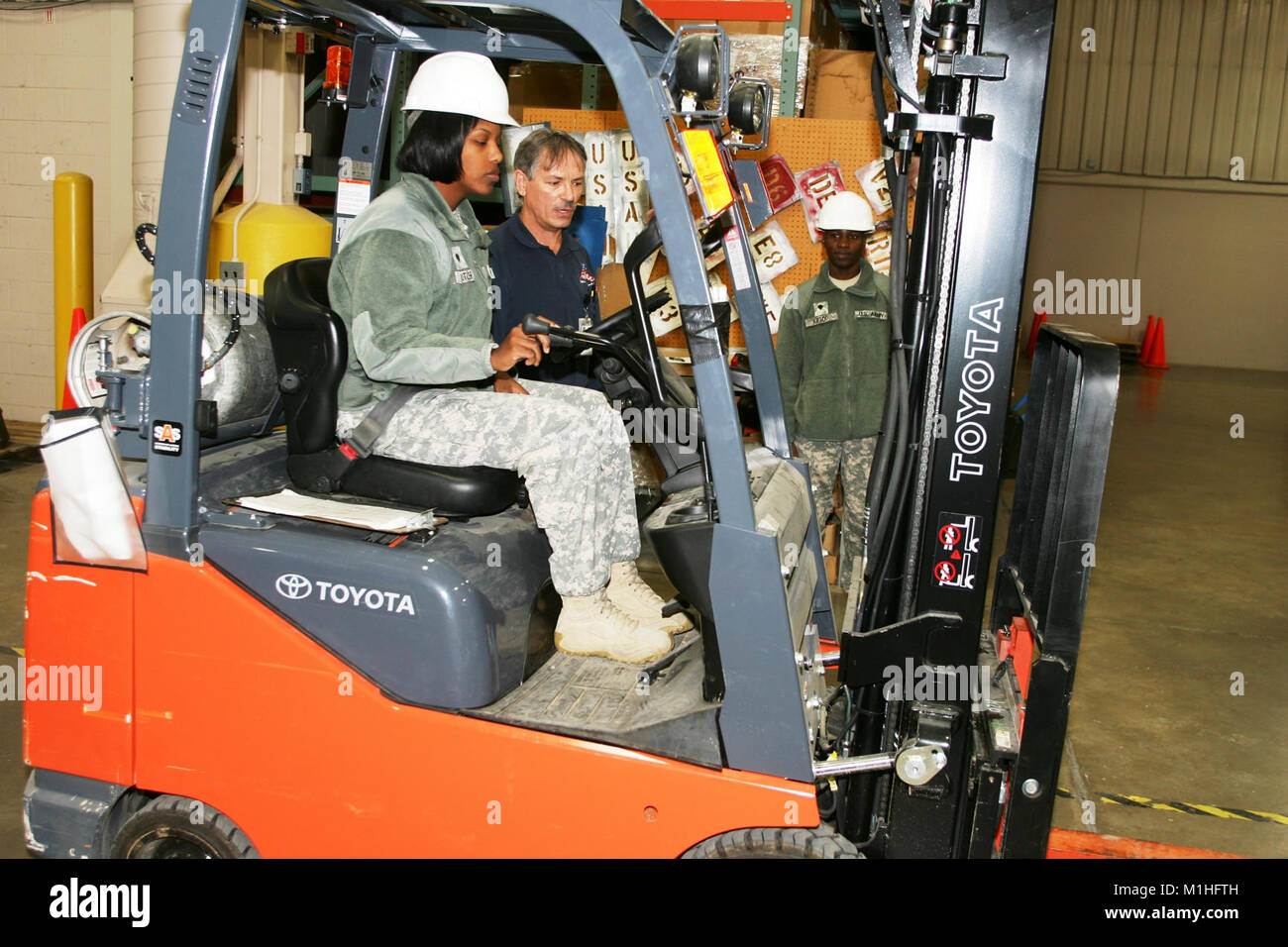 Spc. Arlicia Butler, medical logistics specialist from the 115th Combat ...