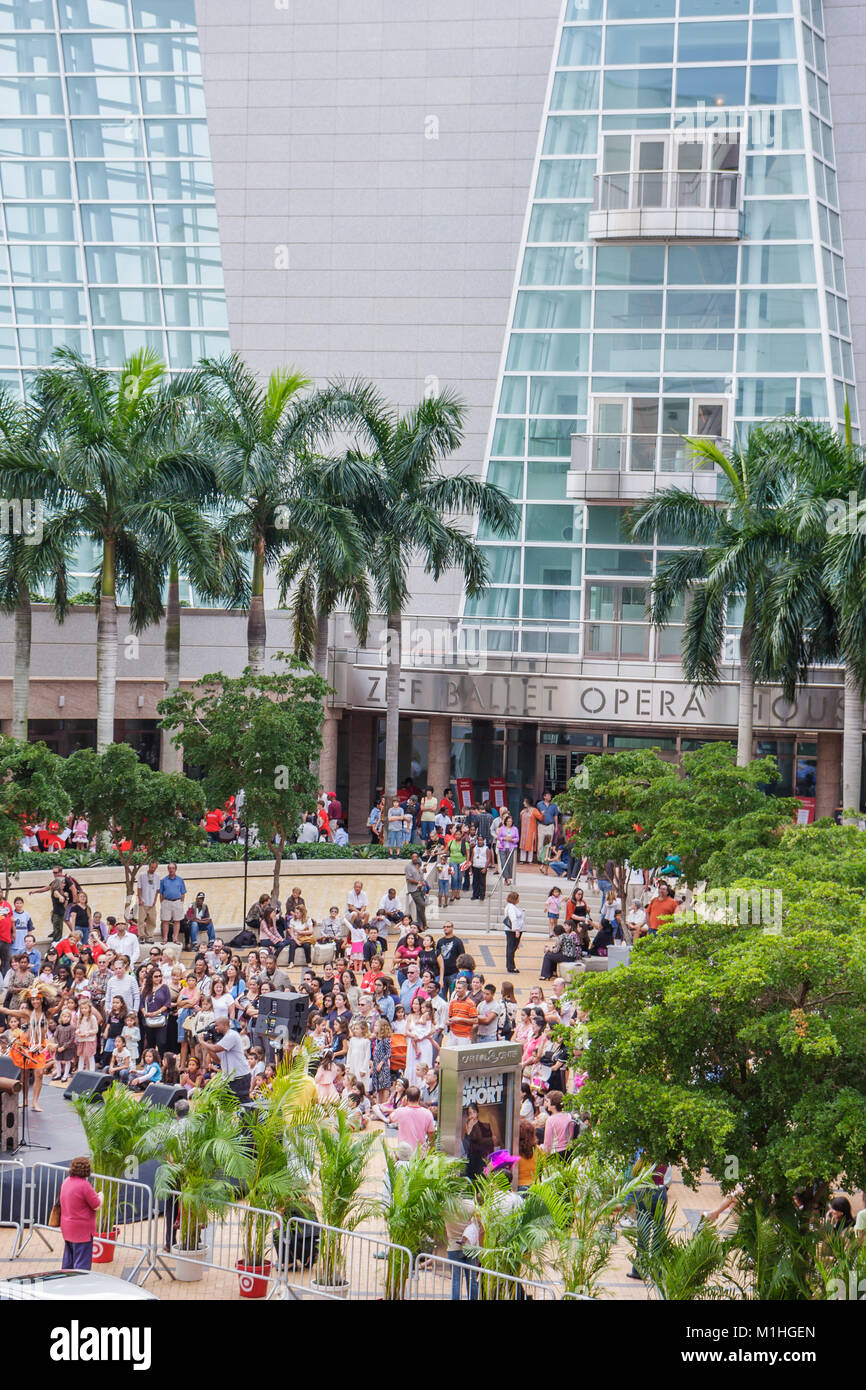 Miami Florida,Carnival Center,Thompson Plaza for the Arts,Free ...
