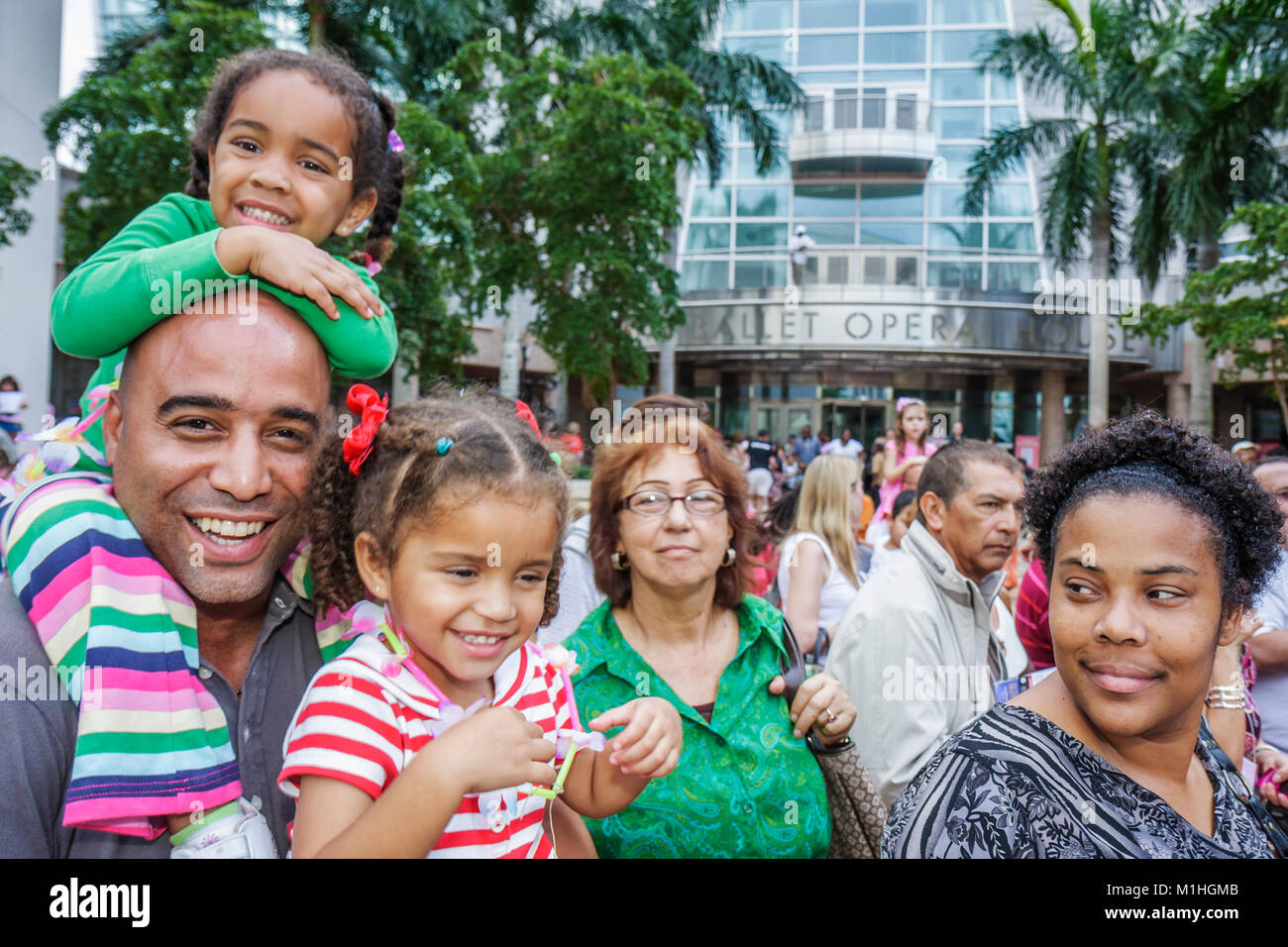 Miami Florida,Carnival Center,for the Performing Arts,Thompson Plaza ...