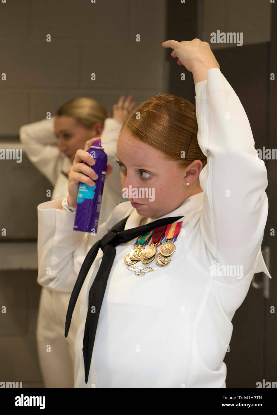 ATLANTA (Sept. 15, 2017) Sailors from Naval Submarine Base Kings Bay ...