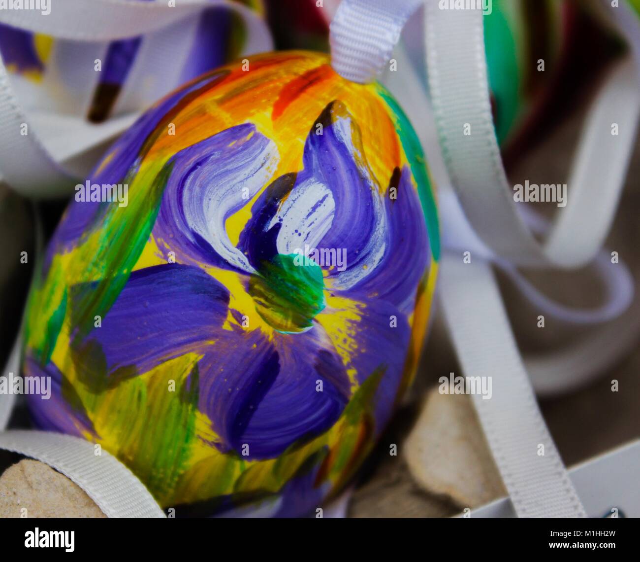 exceptional unusual easter eggs art decoration spring celebration hand ...