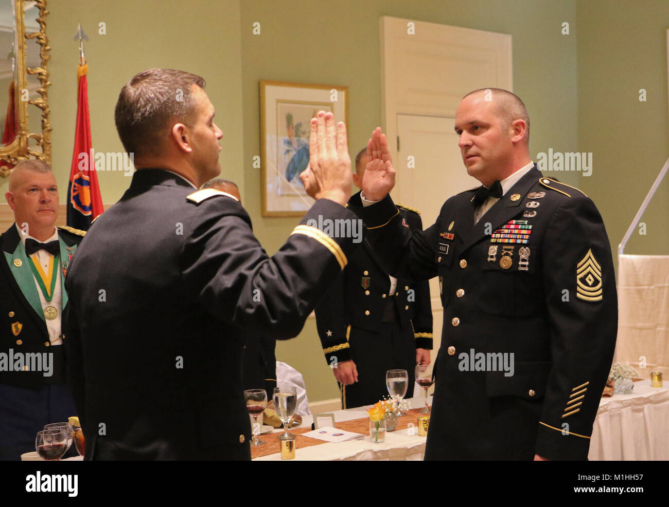 Celebrating an evening of legacy and tradition, Soldiers proudly donned ...