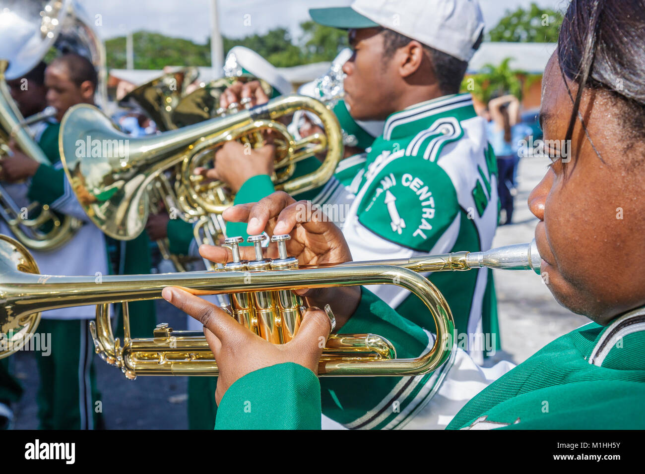 African children playing instrument hi-res stock photography and images ...