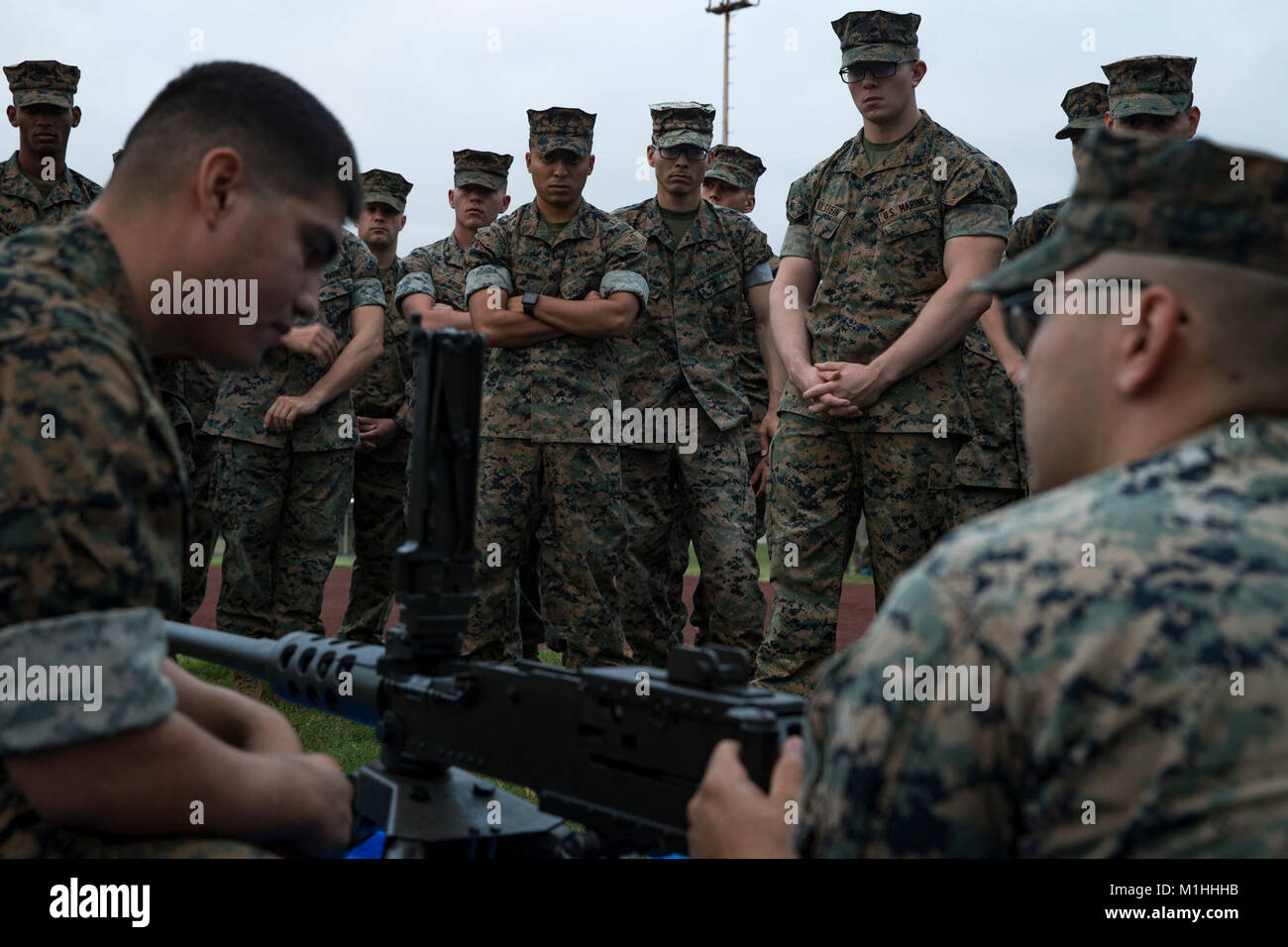 U.S. Marines with Headquarters Battalion, Marine Corps Base Hawaii ...