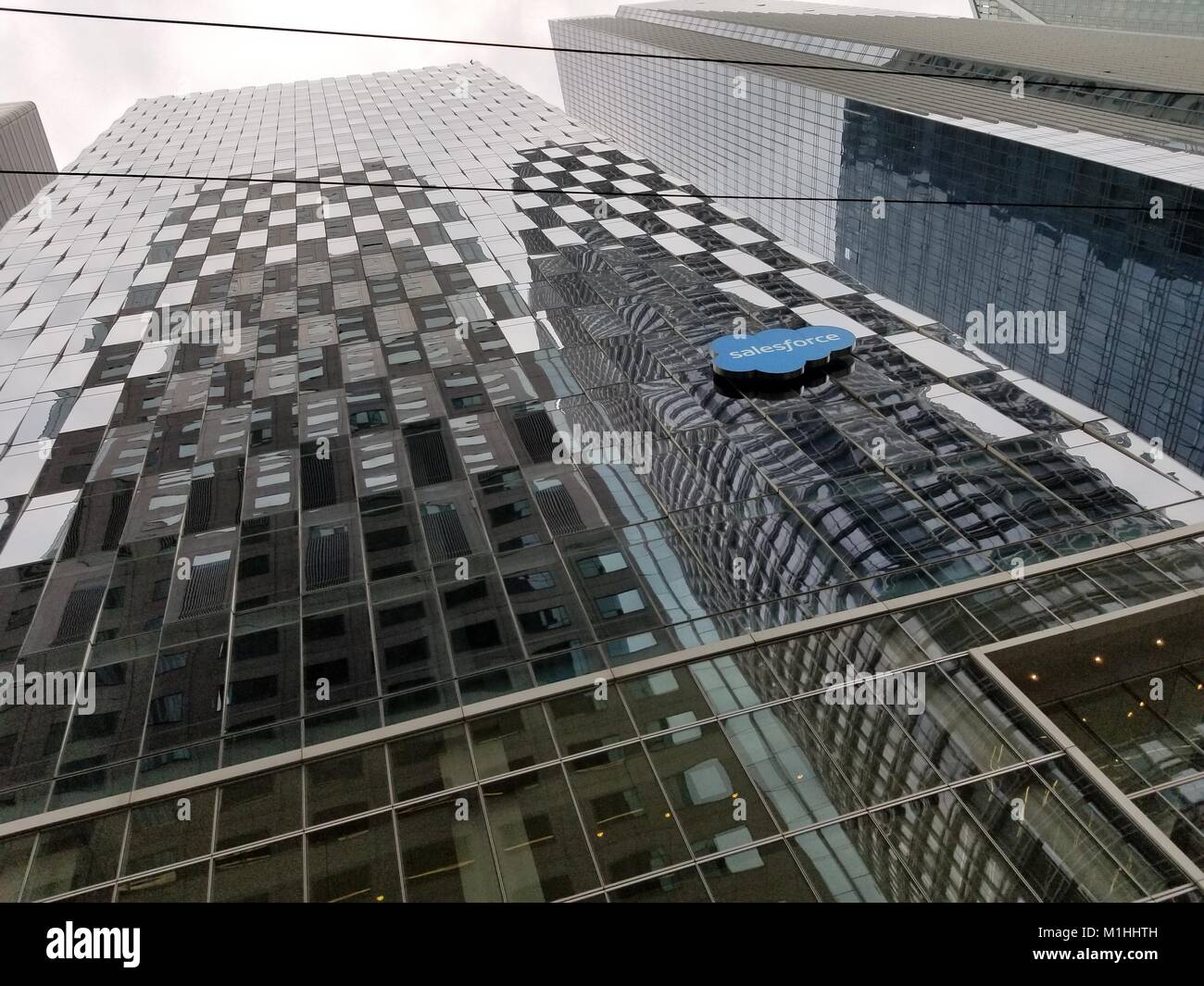Salesforce tower hi-res stock photography and images - Alamy
