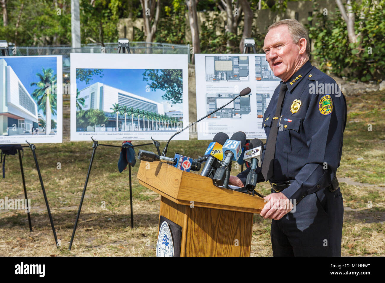 Miami Florida,College of Policing,groundbreaking ceremony,law ...