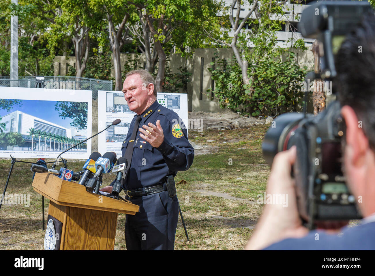 Miami Florida,College of Policing,groundbreaking ceremony,law ...
