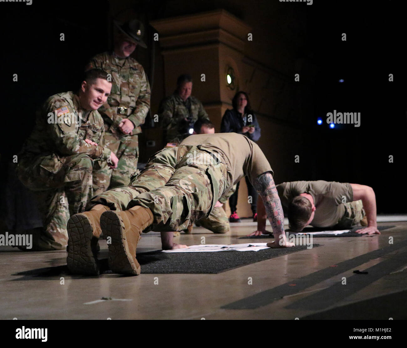 During the U.S. Army All-American Challenge, Soldier Mentors compete at ...